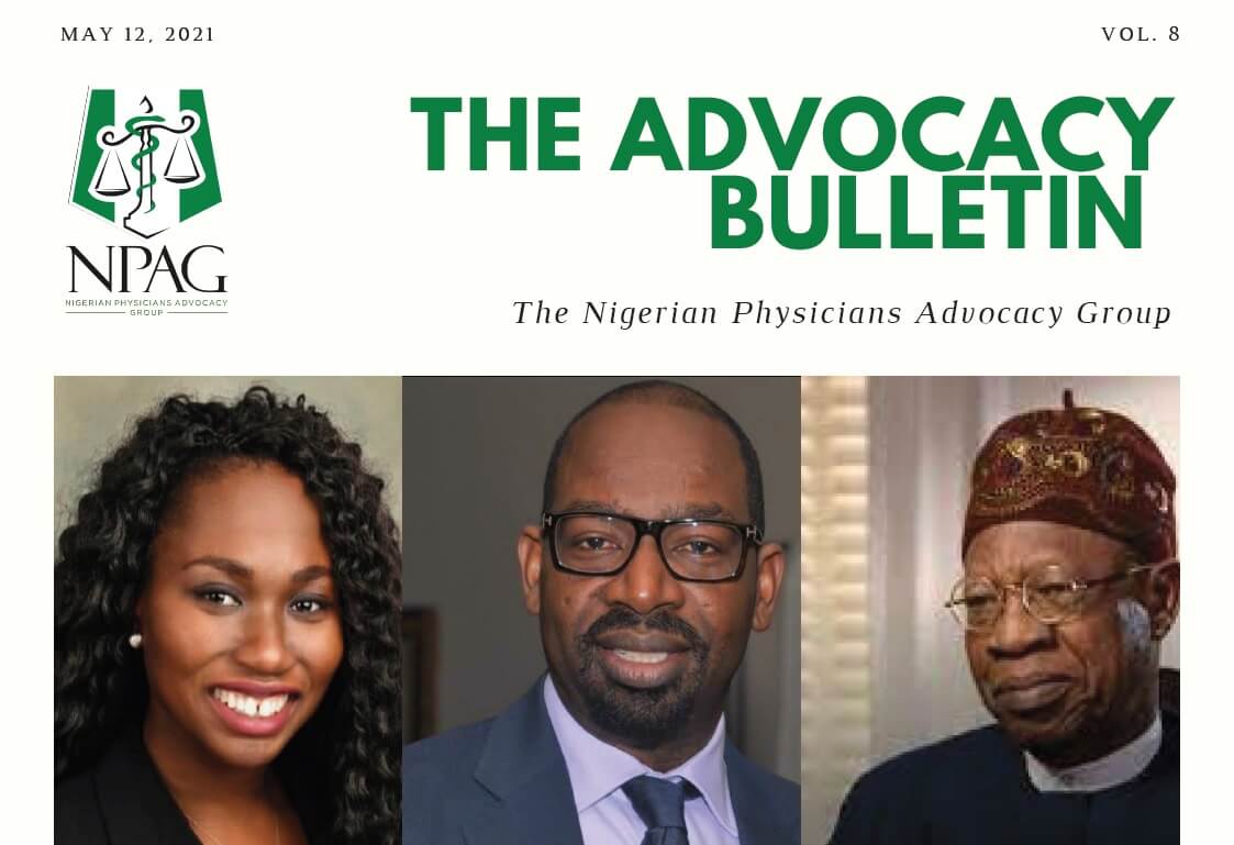 NPAG Advocacy Bulletin (Vol. 8) - Nigerian Physician Advocacy Group (NPAG)